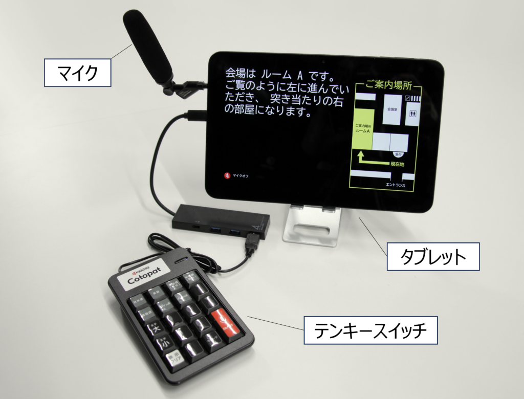 京セラドキュメントソリューションズジャパン・字幕表示システムに携帯可能なタブレットモデル「Cotopat Mobile」を加えラインアップを拡充 | 印刷タイムス | 印刷・DTP・デザイン ...